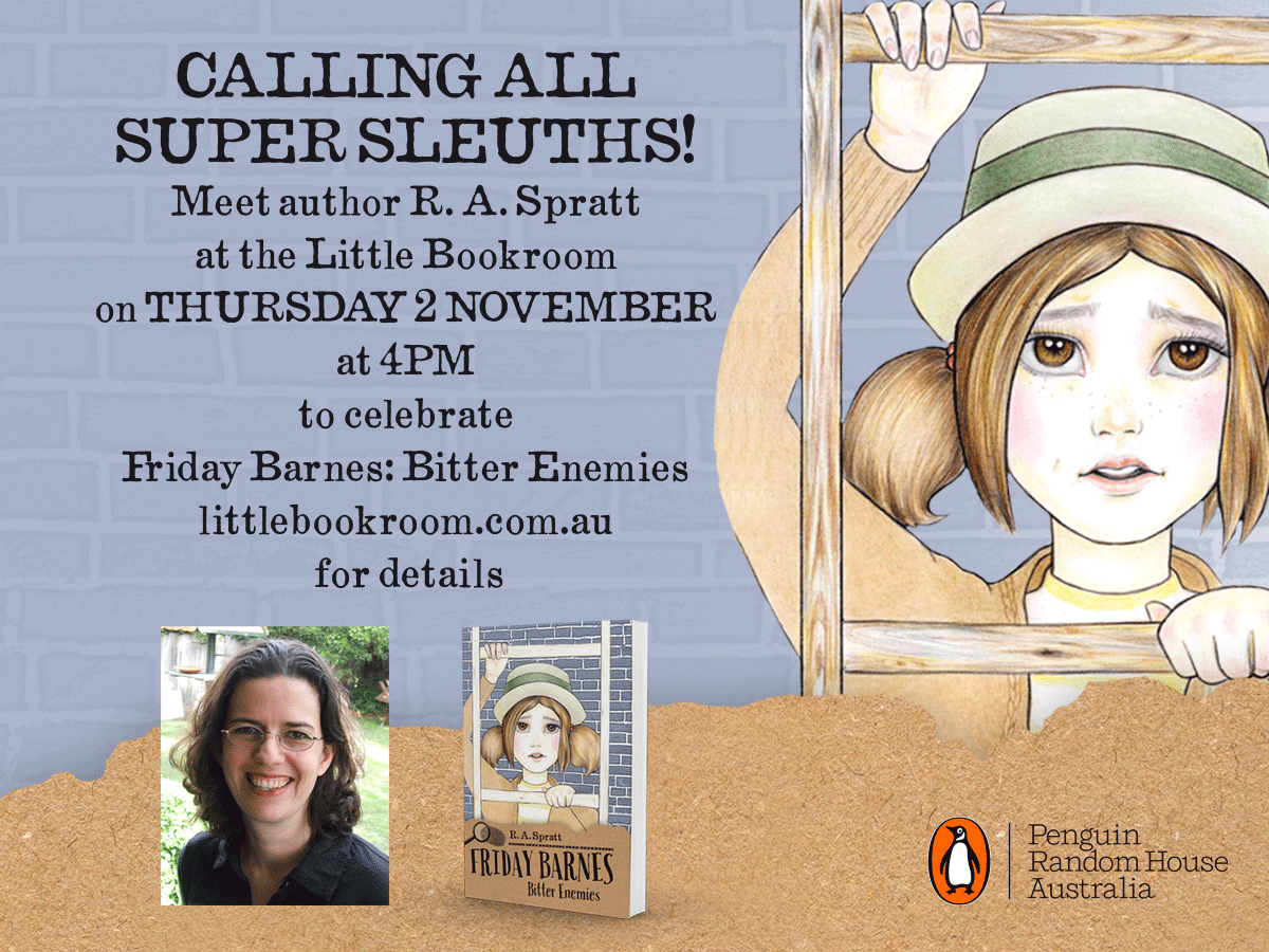 Meet me in Melbourne! – R.A. SPRATT