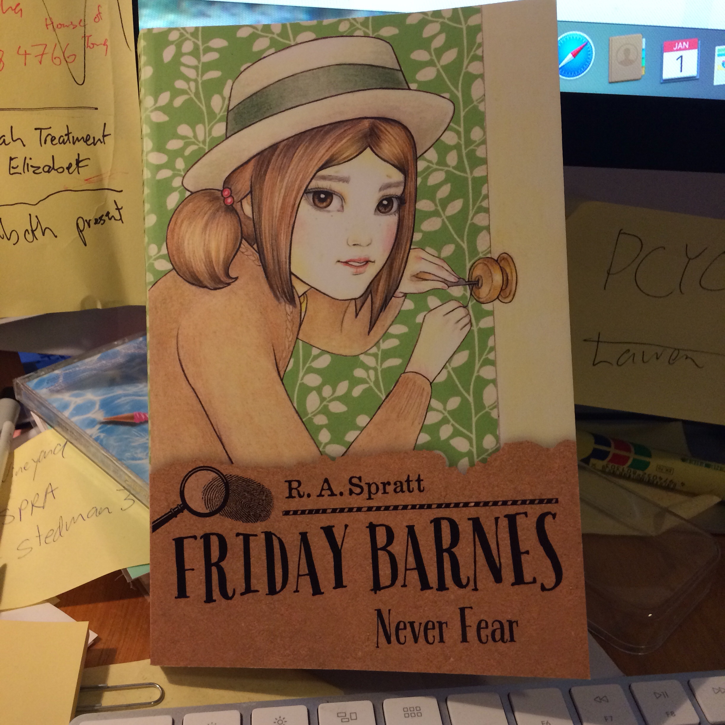 FRIDAY BARNES 8 released today! – R.A. SPRATT