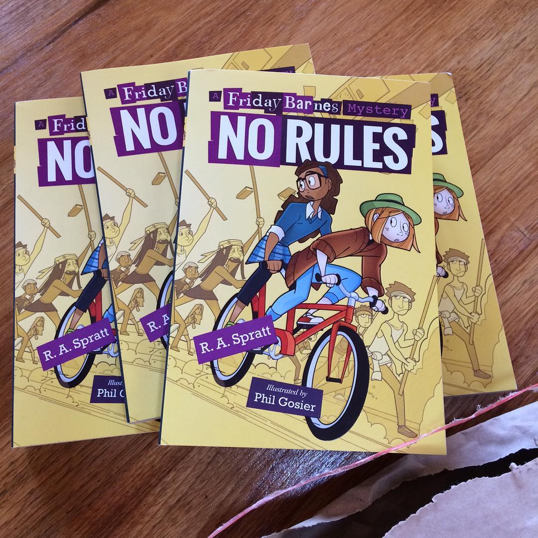 Paperback of FRIDAY BARNES 4, NO RULES now available in the USA – R.A ...