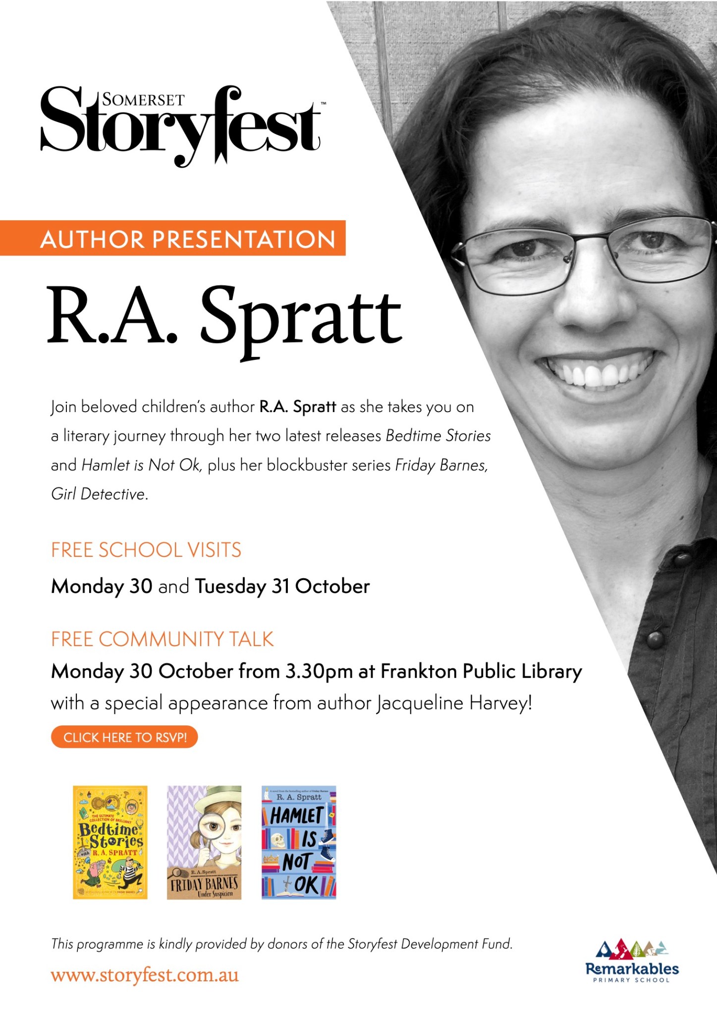 R.A. SPRATT – Author