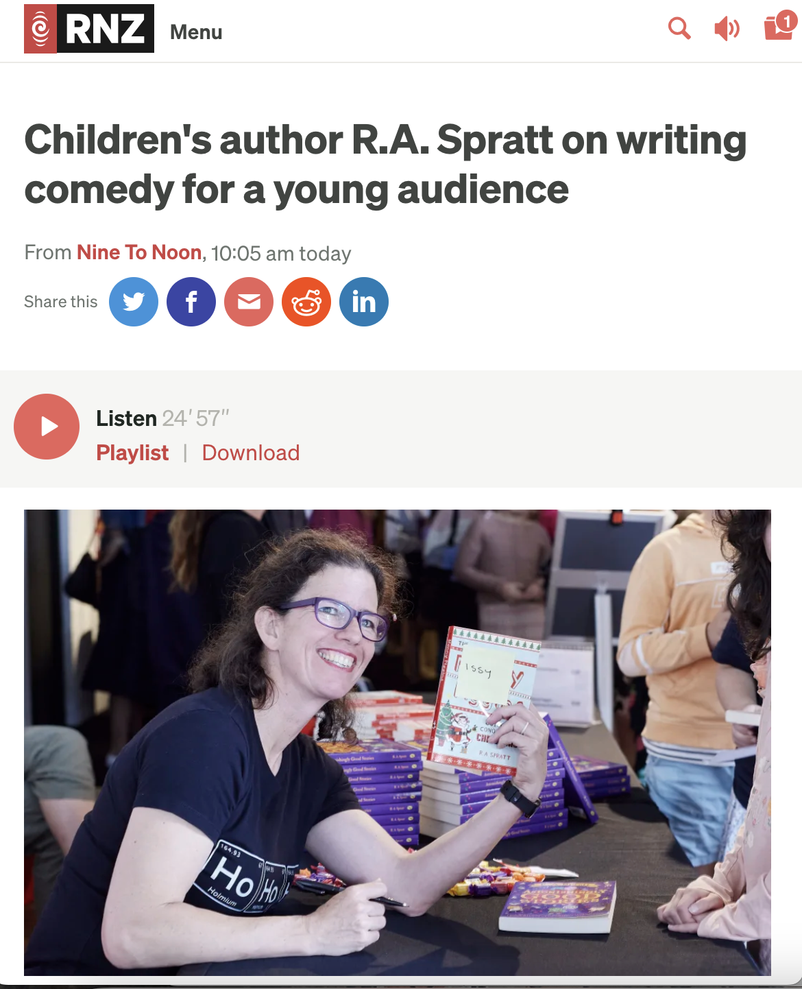 R.A. SPRATT – Author